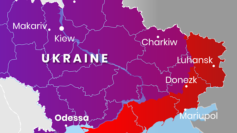 Ukraine: Der Frontverlauf | The Pioneer