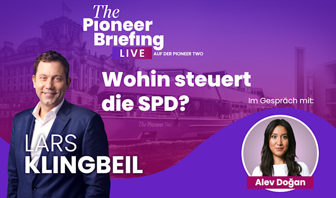 The Pioneer Briefing Spezial - Bundestagswahl - mit Lars Klingbeil | The Pioneer
