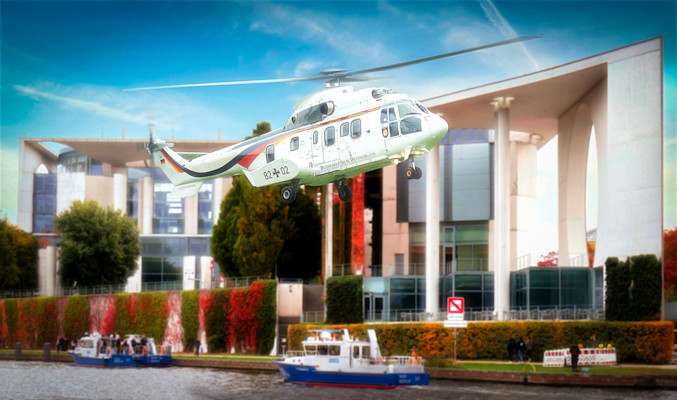 Kanzler-Heli: Spree-Sperrung für Scholz | The Pioneer