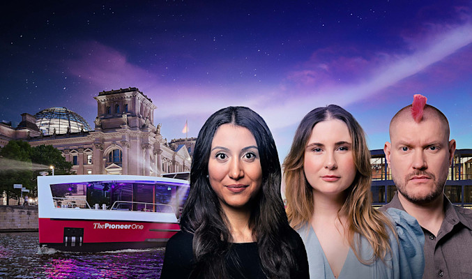 Der 8.Tag LIVE mit Alev Dogan - der Medientalk mit Jule und Sascha Lobo ...