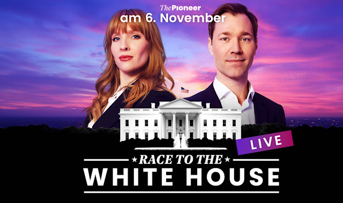 Race to the White House Live mit Chelsea Spieker und Julius van de Laar ...